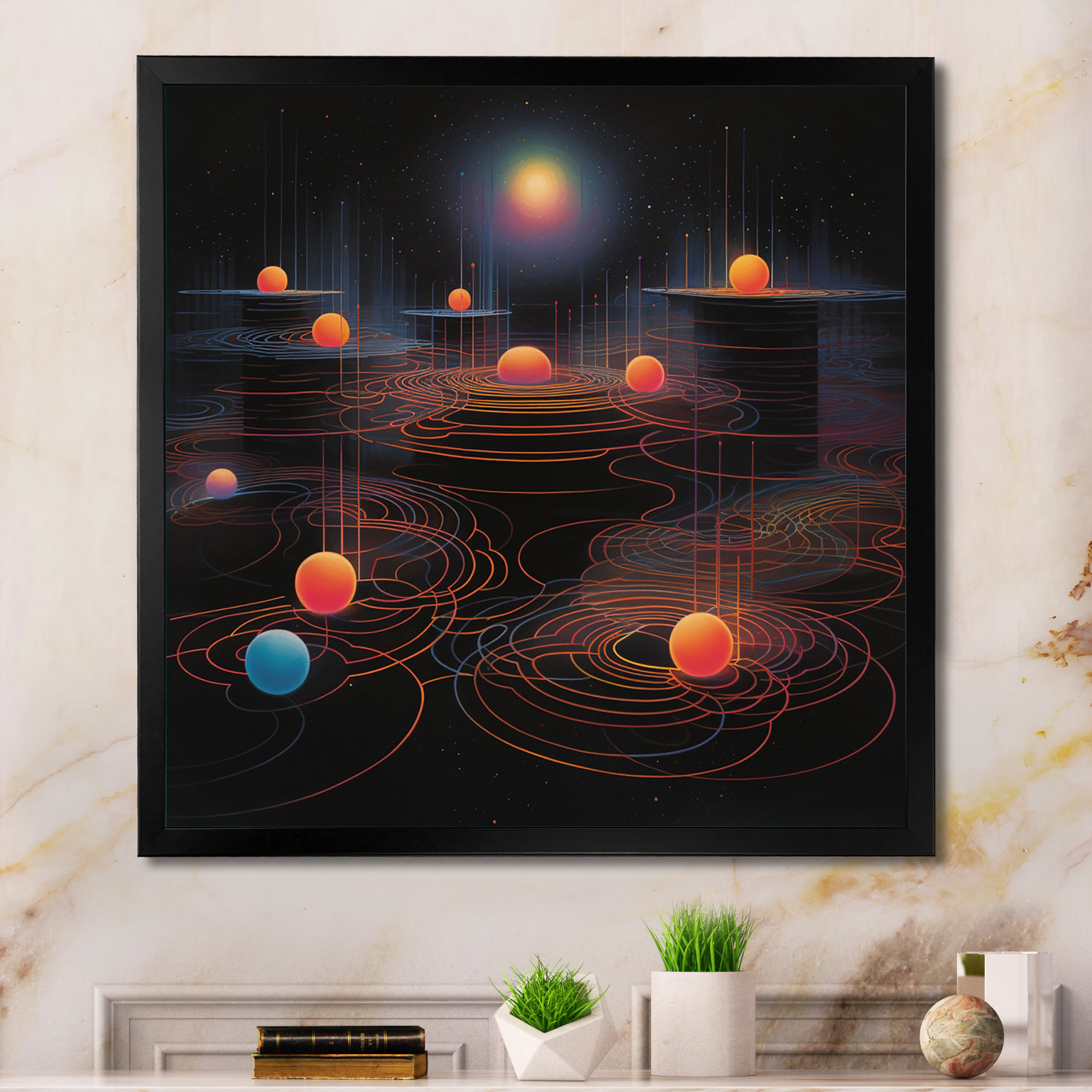 Wrought Studio™ Full Moon Vision In The Dark Night Of The Soul I ...