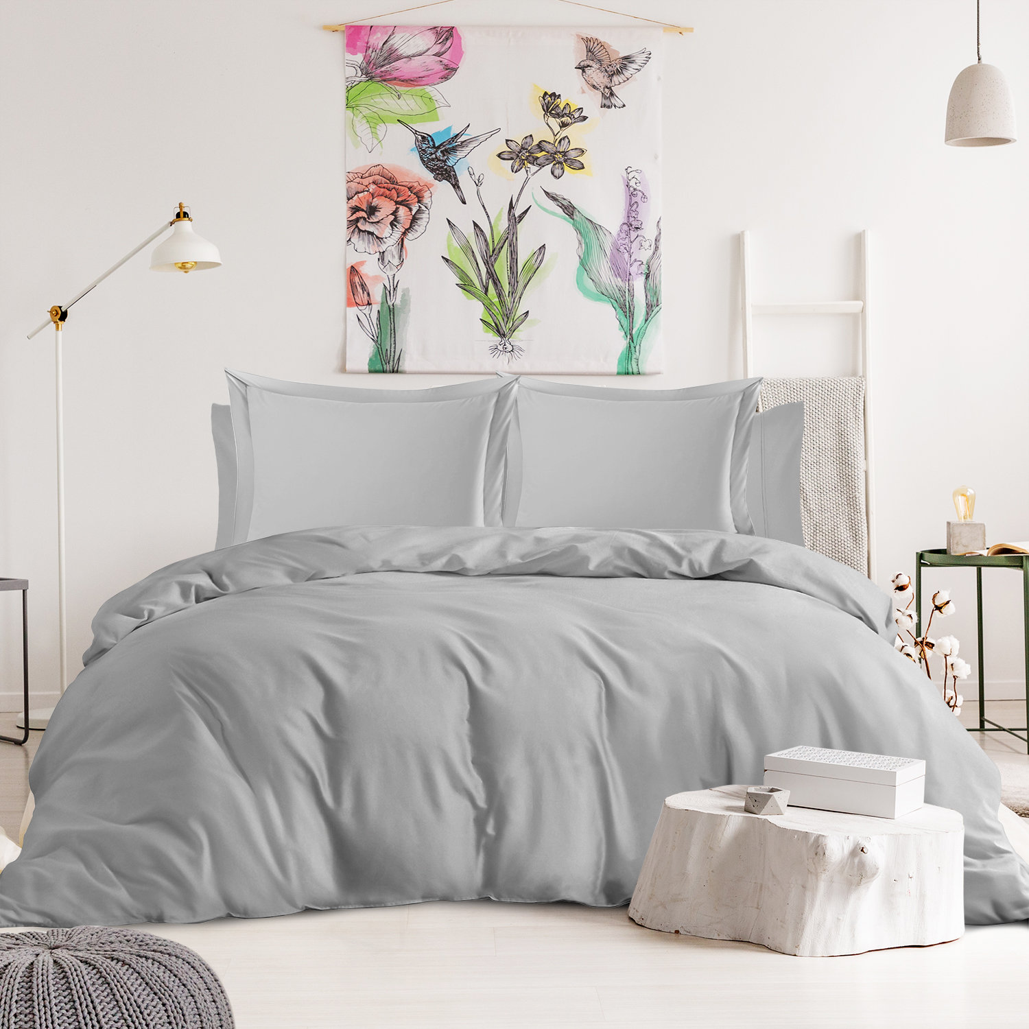 Nestl 1000 TC 6 Piece Duvet Cover Set & Reviews | Wayfair