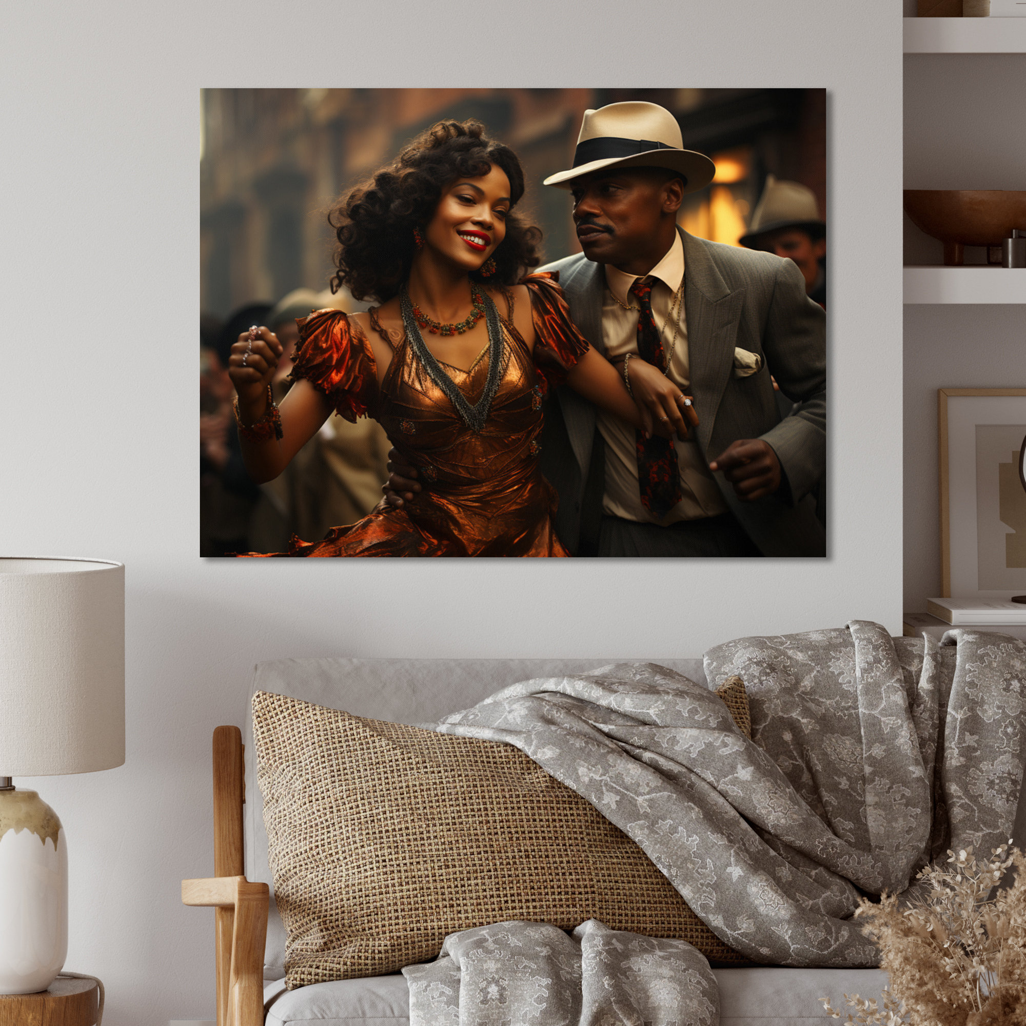 Latitude Run® Jazz Harlem Renaissance III - African American Metal Wall ...