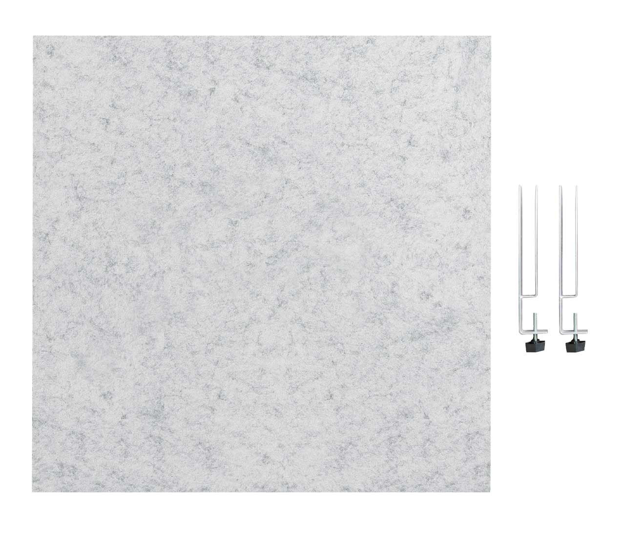 Versare Soundsorb Edge Clip Desktop Privacy Panels - 24" X 24" Square ...