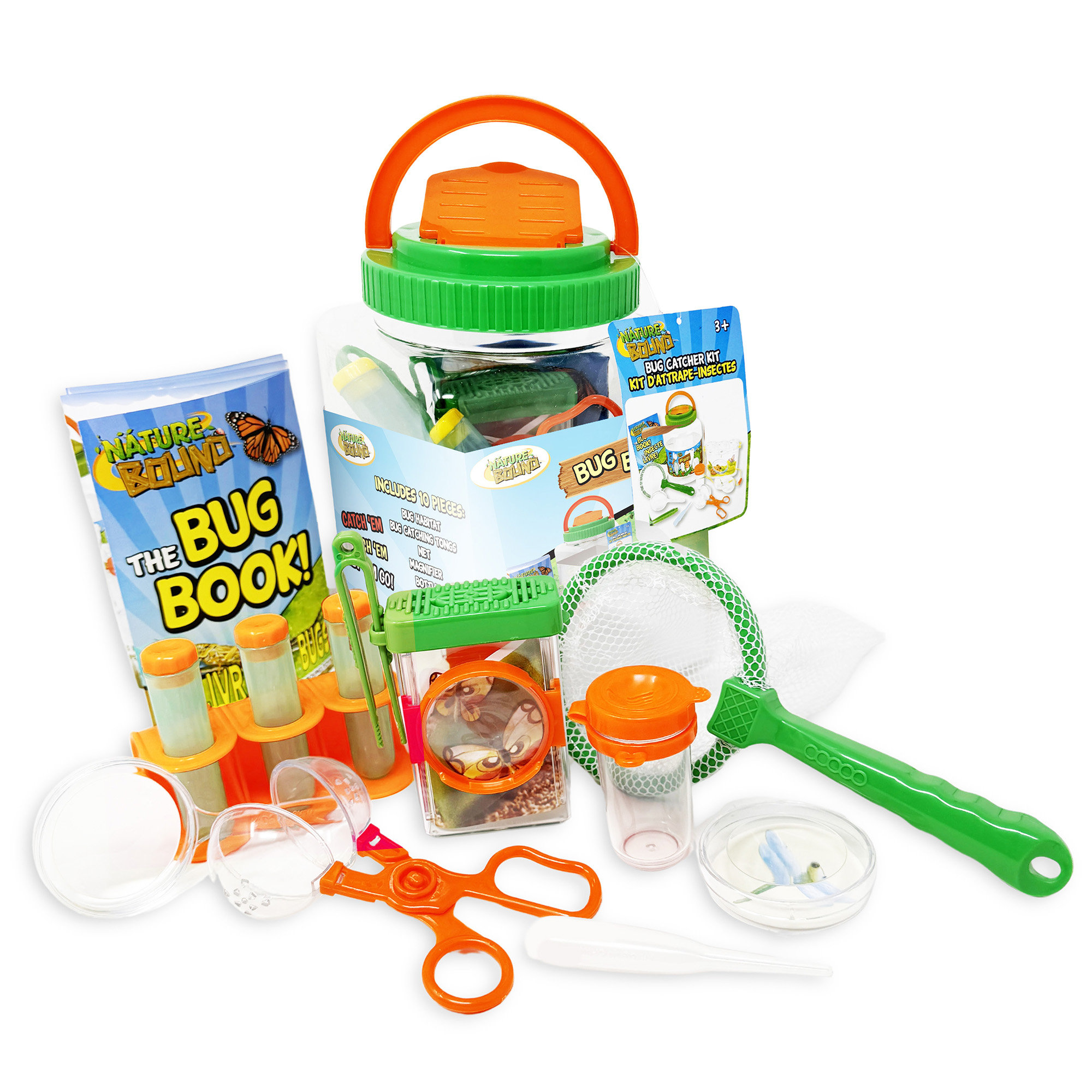 Thin Air Brands Nature Bound: Bug Catcher Kit - 20pc Insect Habitat ...