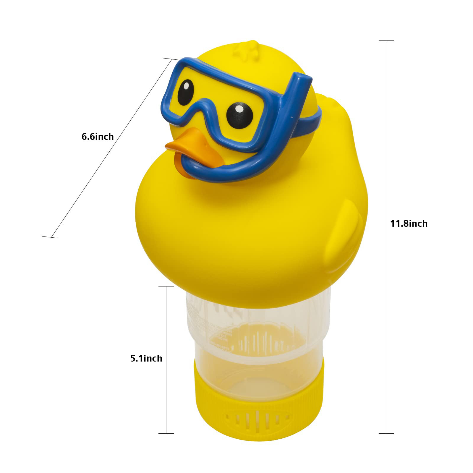 Zeki Shoggy Premium Floating Pool Chlorine Floater, Chlorine Dispenser ...