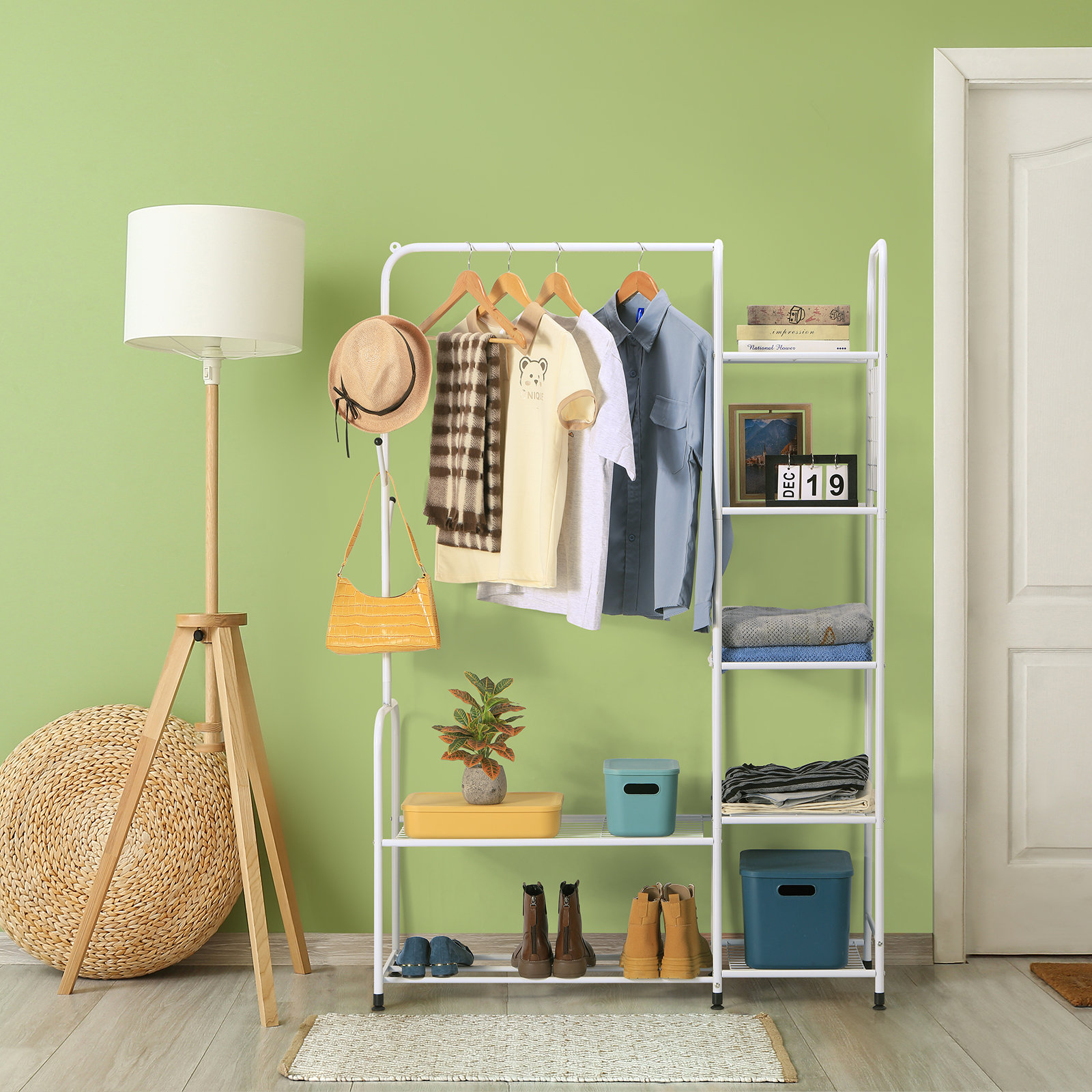 Rebrilliant Large - capacity Metal Storage Rack - Wayfair Canada