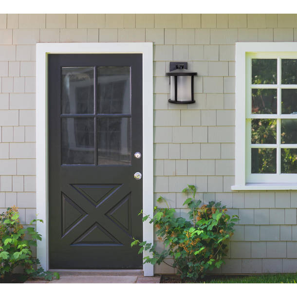 Solus SPC51SF Square Decorative Composite Outdoor Wall Mount Light ...