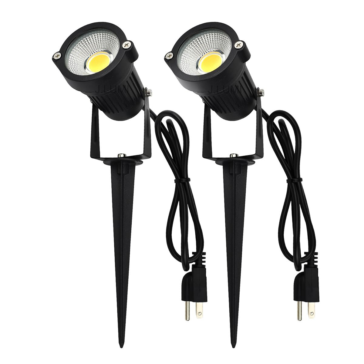 FAST APPLIANCES LLC LED Landscape Spotlights Outdoor Plug In Light 5W ...