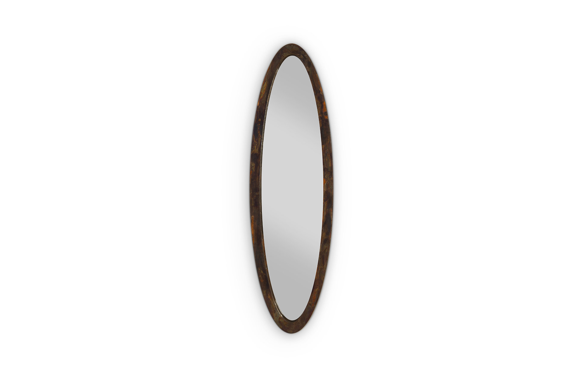 Phillips Collection Elliptical Rustic Accent Mirror & Reviews | Perigold