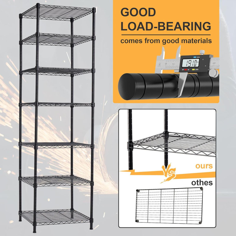 WFX Utility™ 18'' W Metal Shelving Unit | Wayfair