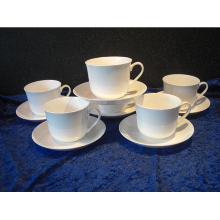 Rosalind Wheeler Chrishauna Bone China Teacup and Saucer | Wayfair.co.uk