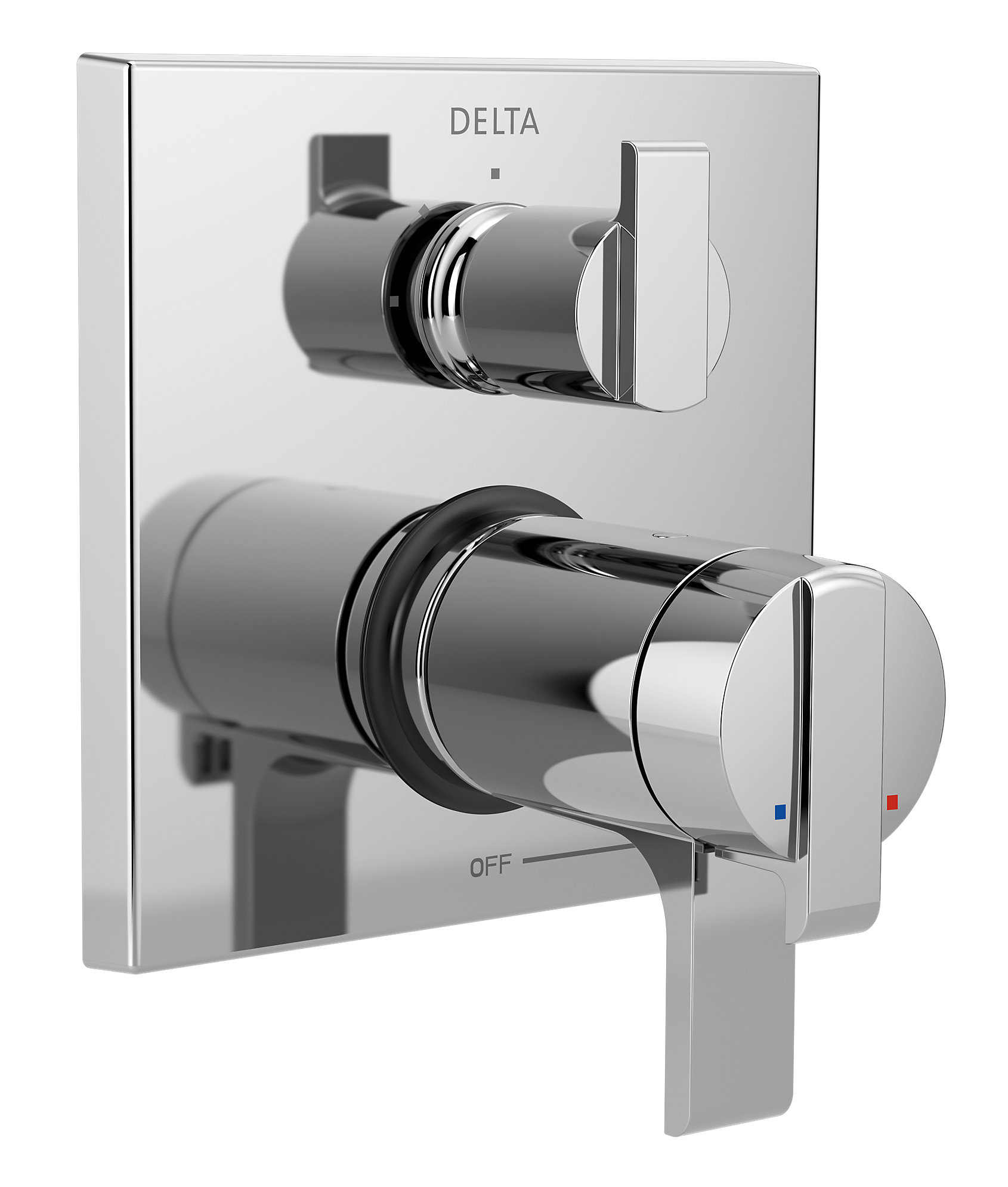 Delta Ara Angular Modern TempAssure 17T Series Volume Control Valve ...