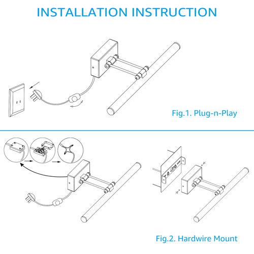 Wayfair | Hard Wired Picture Lights You'll Love in 2023