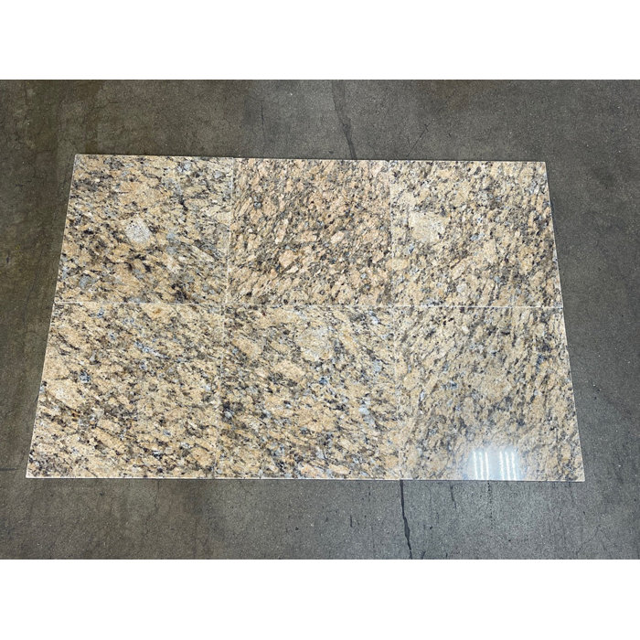 Stone & Tile Shoppe, Inc. 12" X 12" Straight Granite Natural Stone Wall ...