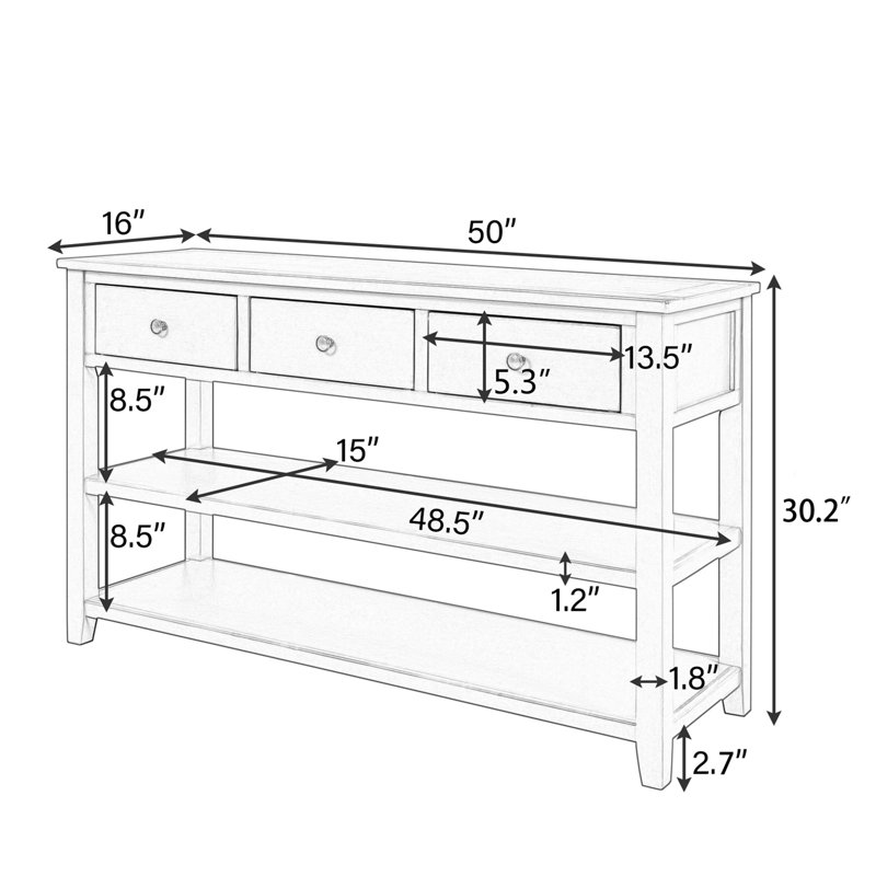 Lark Manor™ 50" Console Table | Wayfair