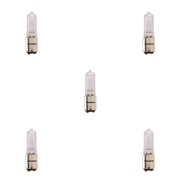 Bulbrite Industries T4 BA15d/Small Bayonet Cap Dimmable 2900K Halogen ...