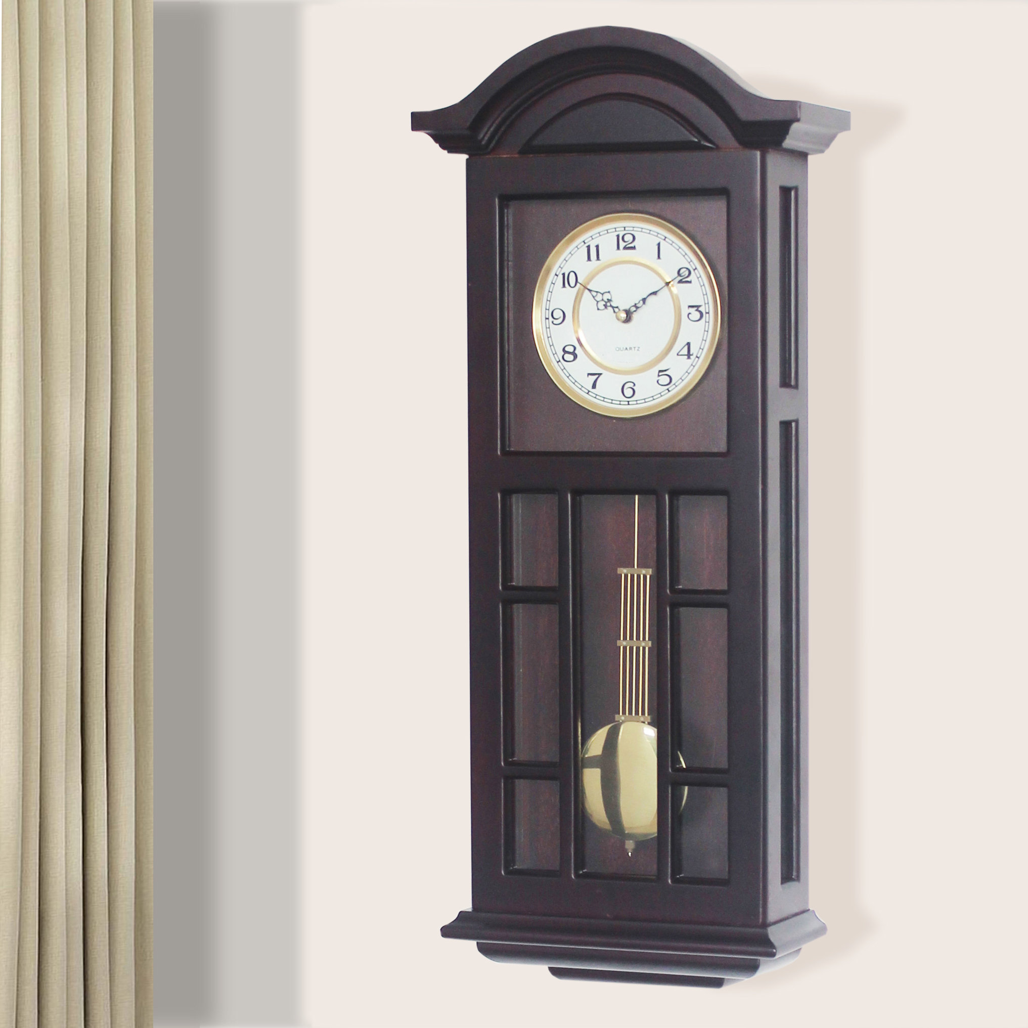 Canora Grey Balmuth 6" Wall Clock & Reviews | Wayfair