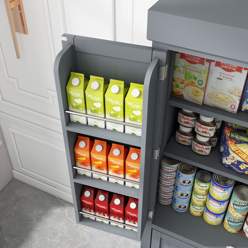 Red Barrel Studio® Theada 72'' Kitchen Pantry & Reviews | Wayfair