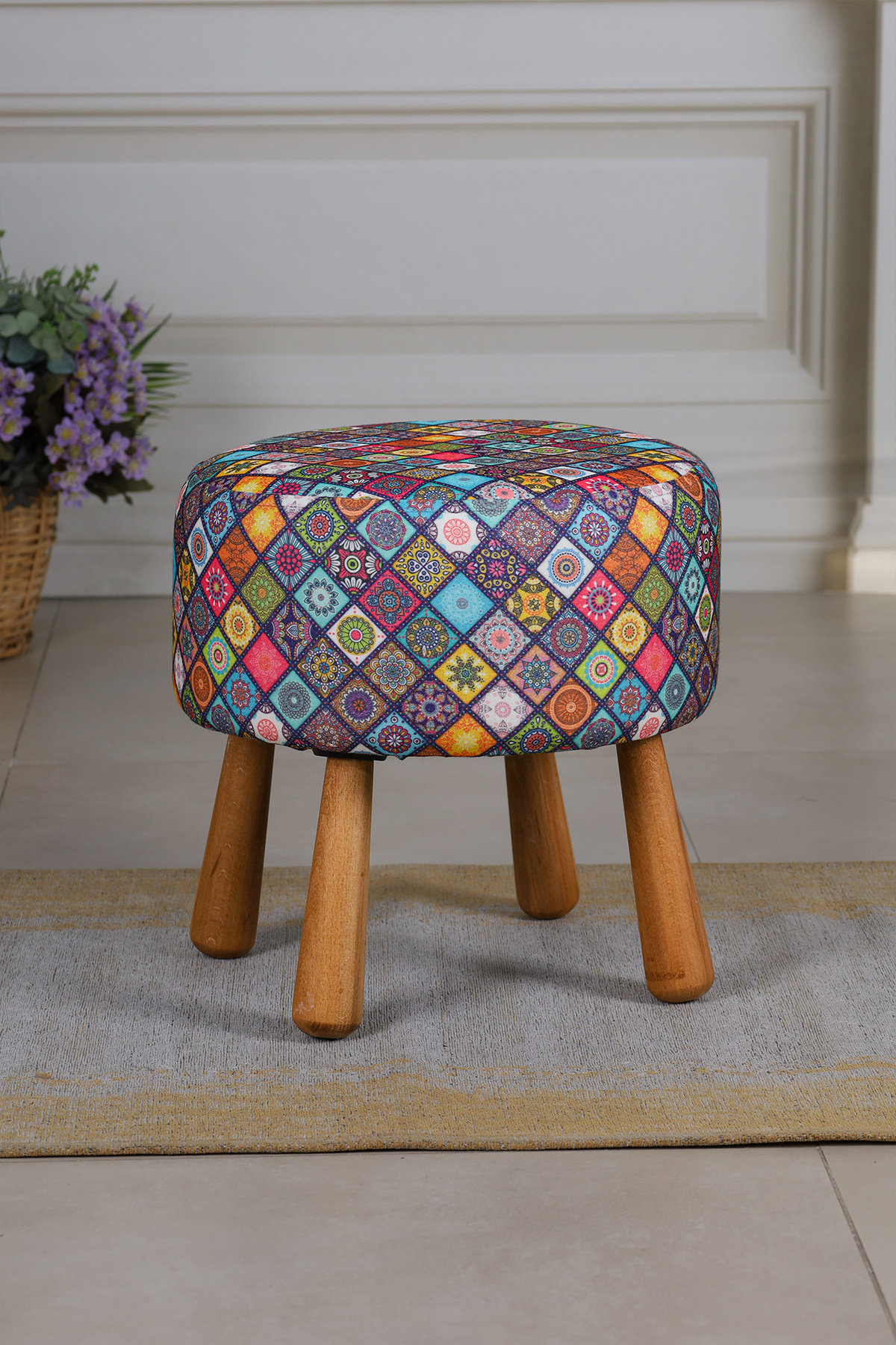 George Oliver ETNA BOHEMIAN SPECIAL NATURAL OAK-LEGGED MULTI-PURPOSE ...