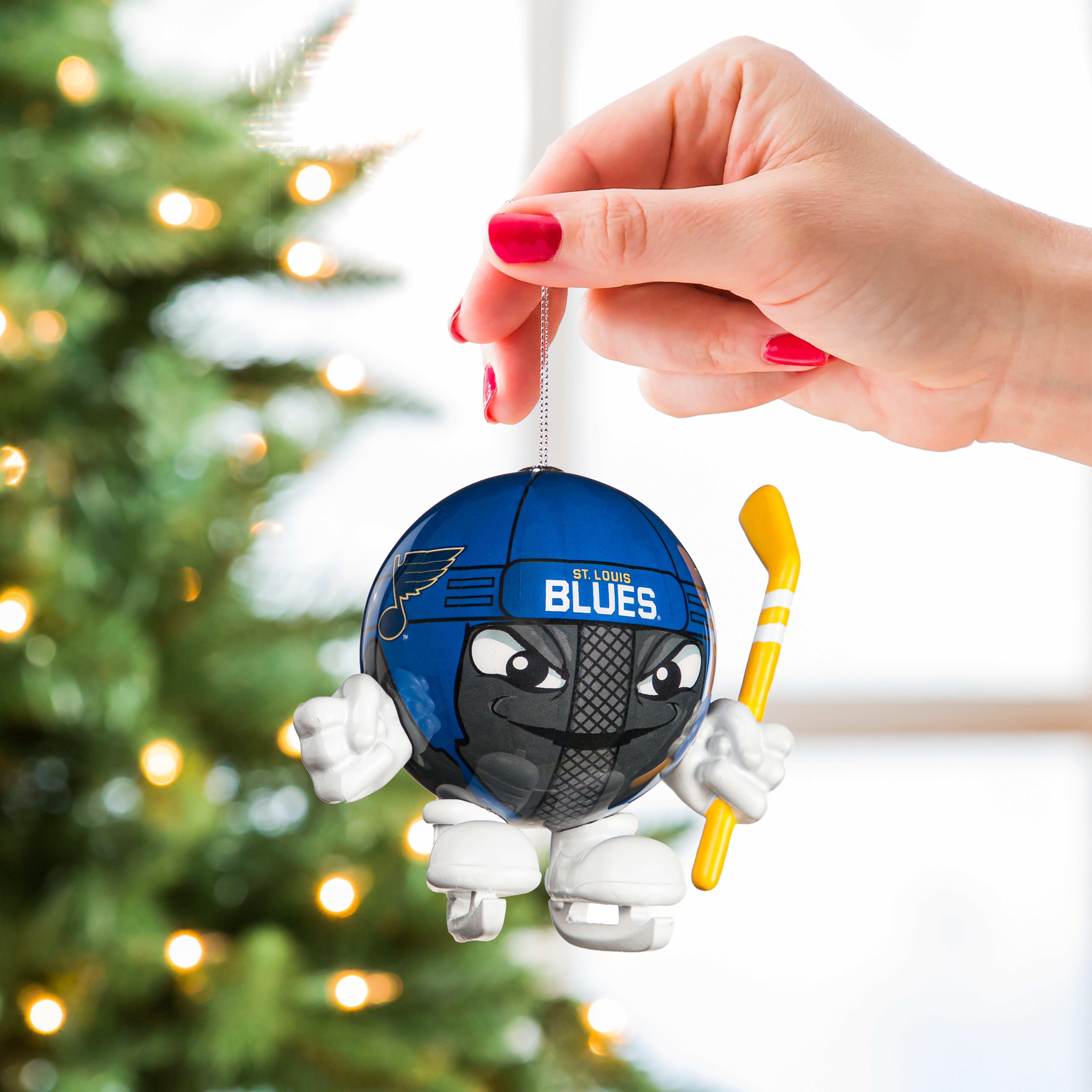 Evergreen Enterprises, Inc St Louis Blues, Ball Head Ornament | Wayfair