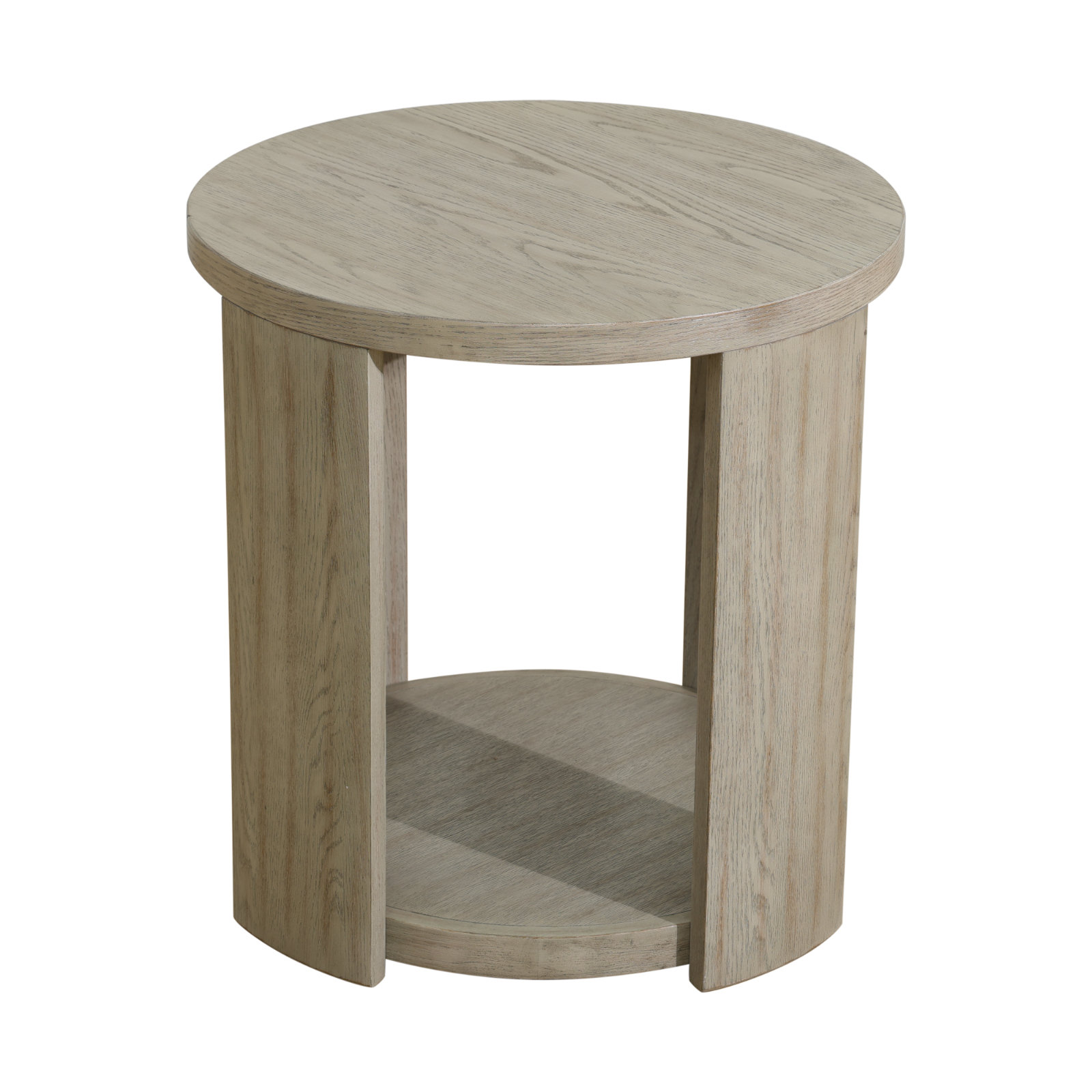 Millwood Pines Deione Round 23.8'' H Round Table Small Sofa Table ...