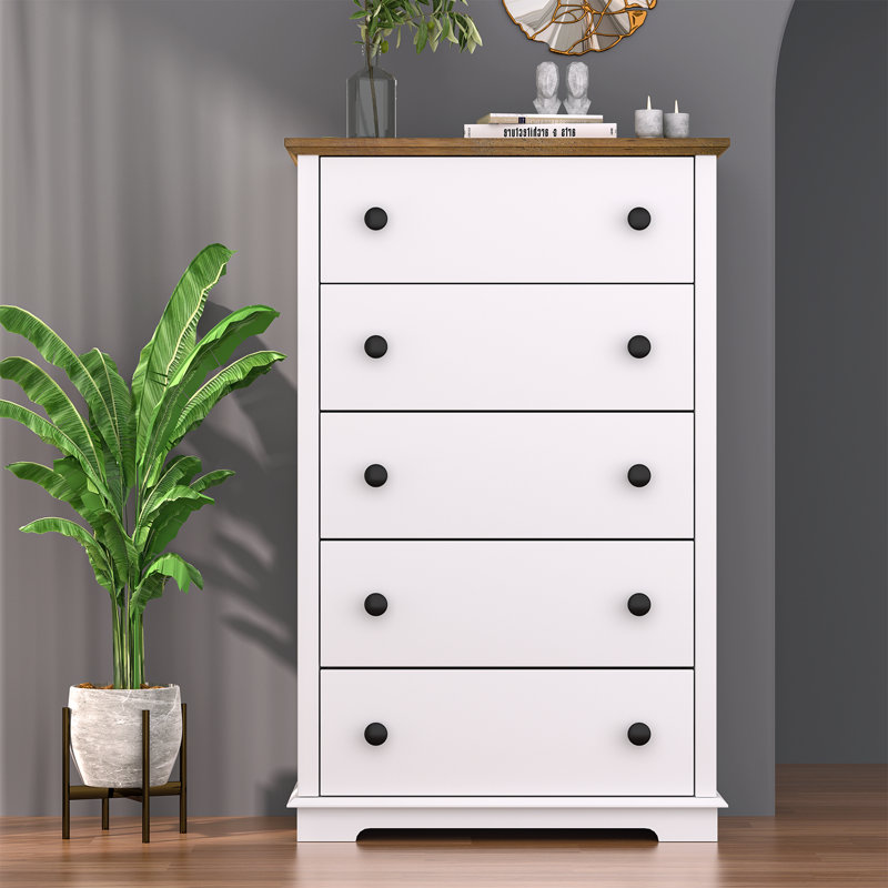 Winston Porter 5 - Drawer 47" Tall Dresser & Reviews | Wayfair