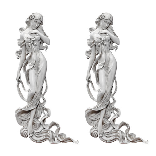 Design Toscano Flora, Goddess of Springtime Wall Sculpture & Reviews ...