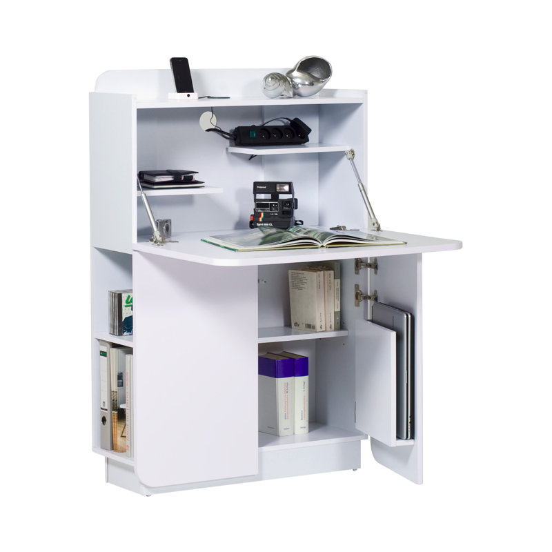 Bless international Cuuba Culture MC Secretary Desk & Reviews | Wayfair