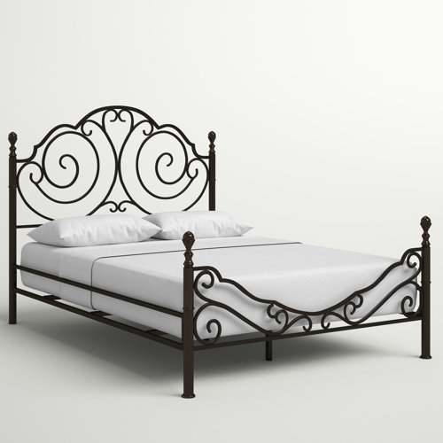 Three Posts™ Mariners Metal Open-Frame Bed & Reviews | Wayfair