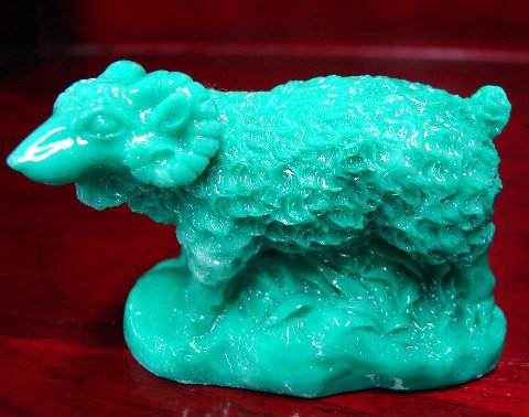 Dakota Fields Green Sheep Statue - Wayfair Canada