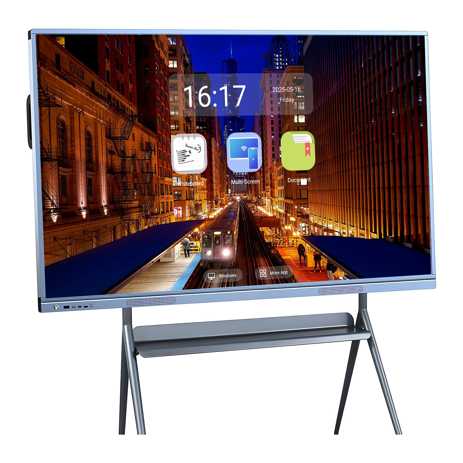 JYXCN Smart Board 65" 4K Touch Screen, Digital Whiteboard, Electronic ...