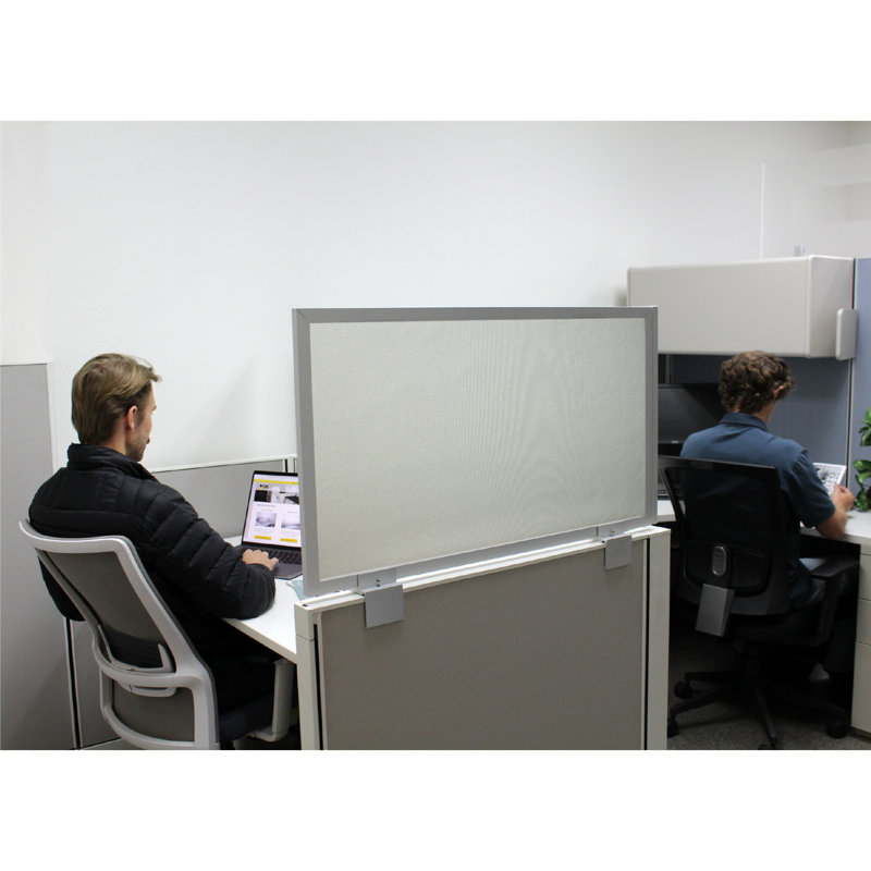 OBEX Acoustical Cubicle Mounted Privacy Panel with Large Bracket | Wayfair