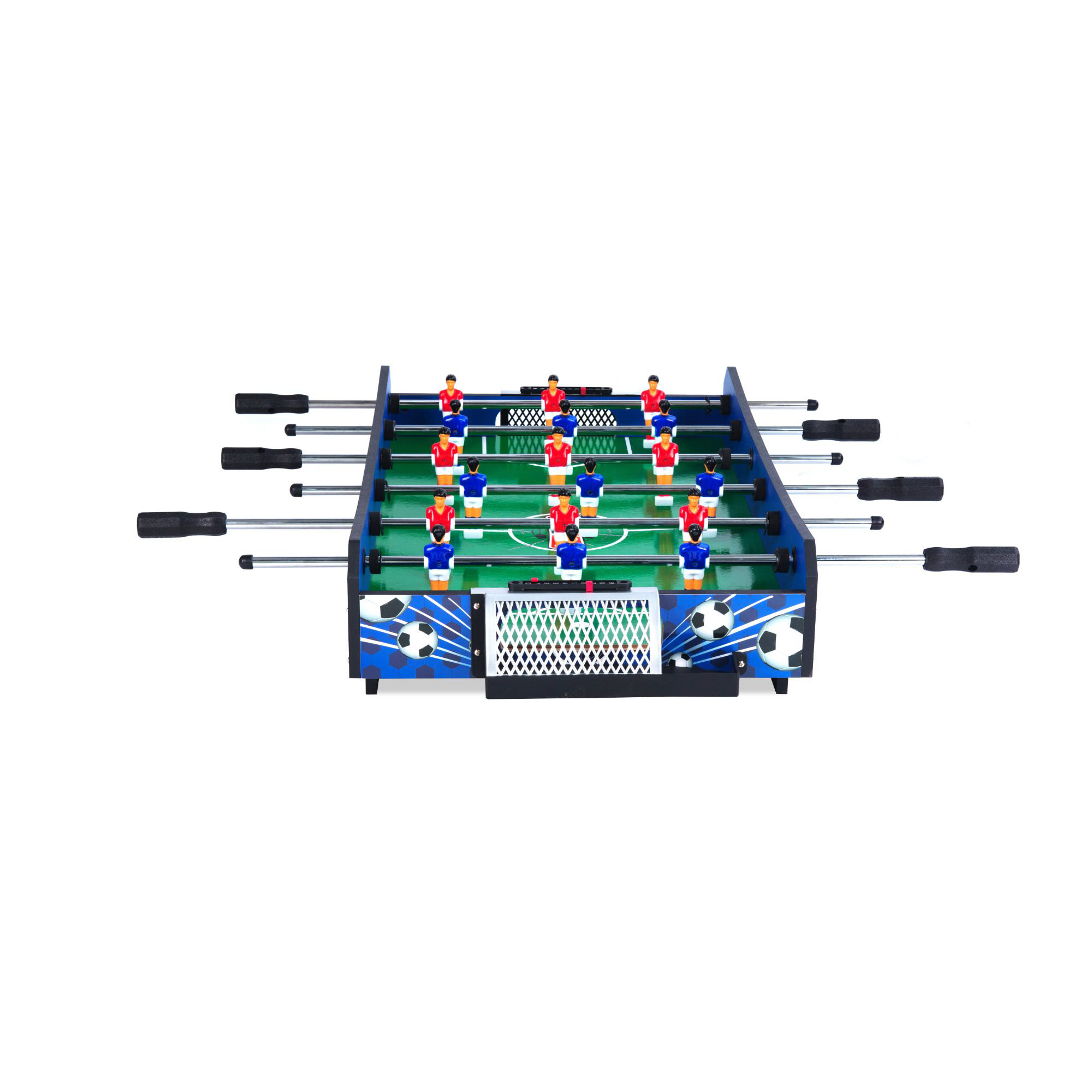 KICK Foosball Tables KICK Squire 33" Compact Mini Tabletop Foosball ...