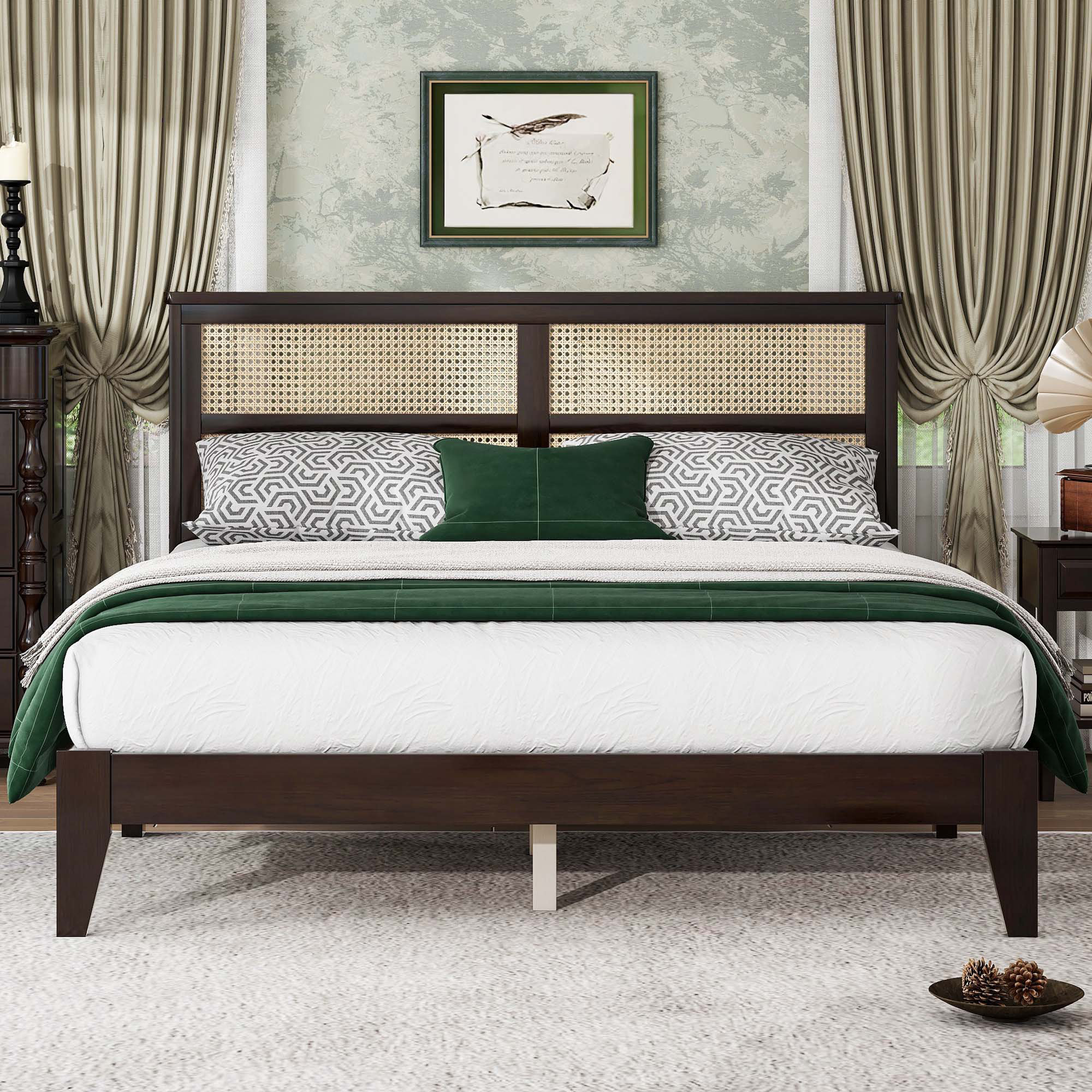 Dakota Fields Platform bed - Wayfair Canada