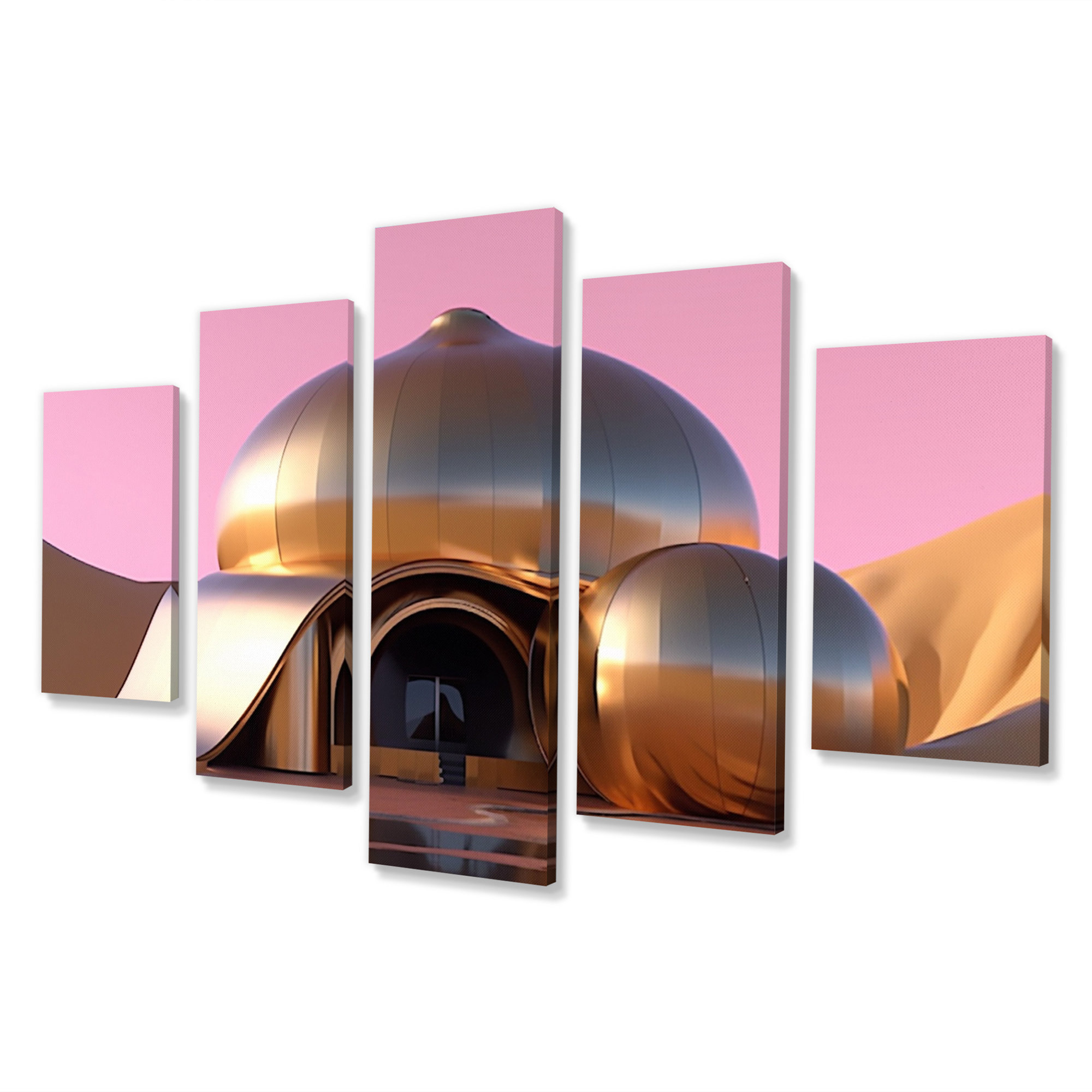 DesignArt Architectural Grace Futuristic Minimal II - Futuristic ...