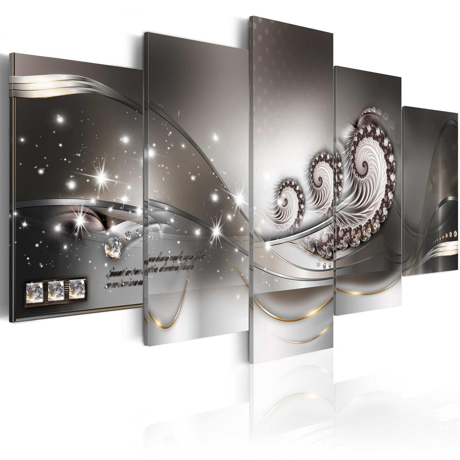 Brayden Studio® Three Shells On Canvas 5 Pieces Print | Wayfair