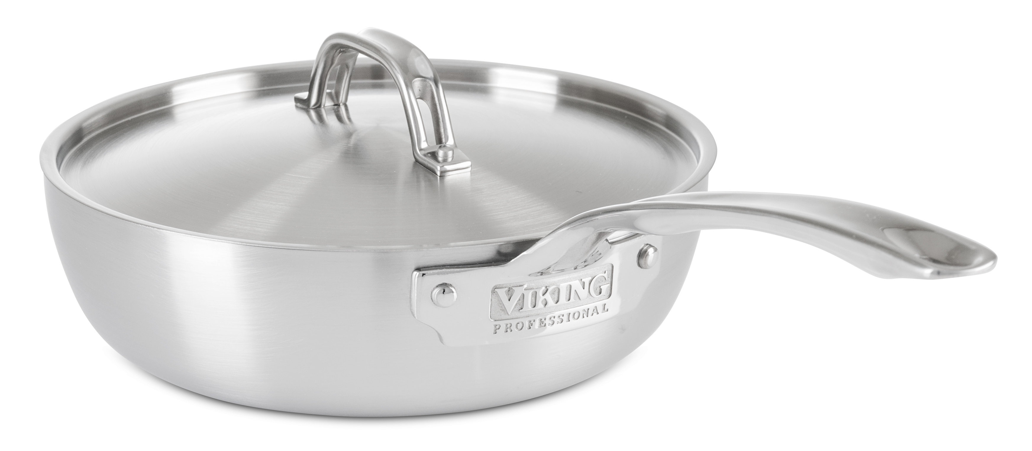 Viking Professional 5-Ply 3-Quart Saucier with Lid | Wayfair
