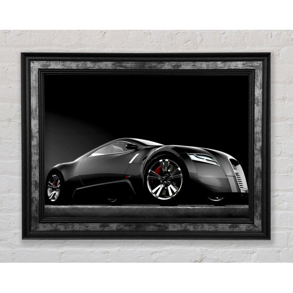 Bright Star Bugatti Concept Black - Single Picture Frame Art Prints ...