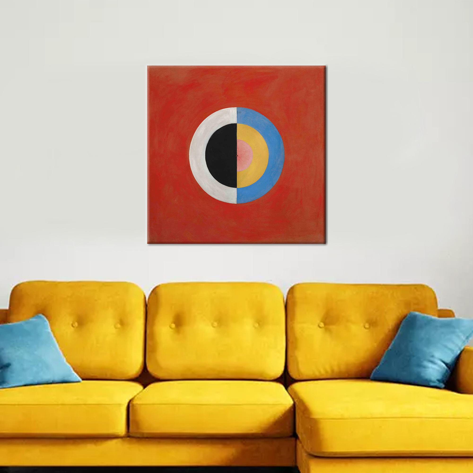 kayra export Minimalist Swan Wall Hanging Art Deco in Circle Design for ...