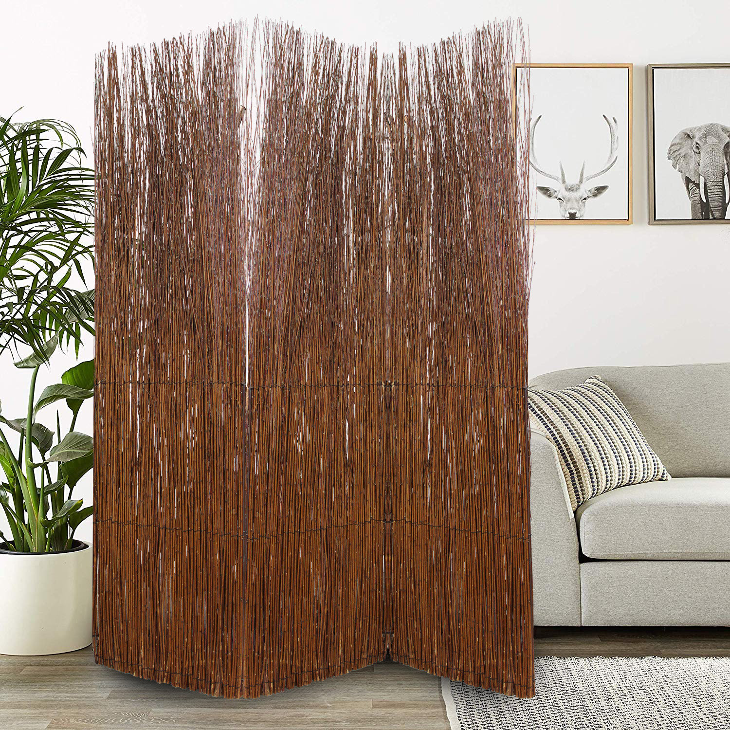 Bayou Breeze Eva 3 Panel 7ft Room Divider | Wayfair