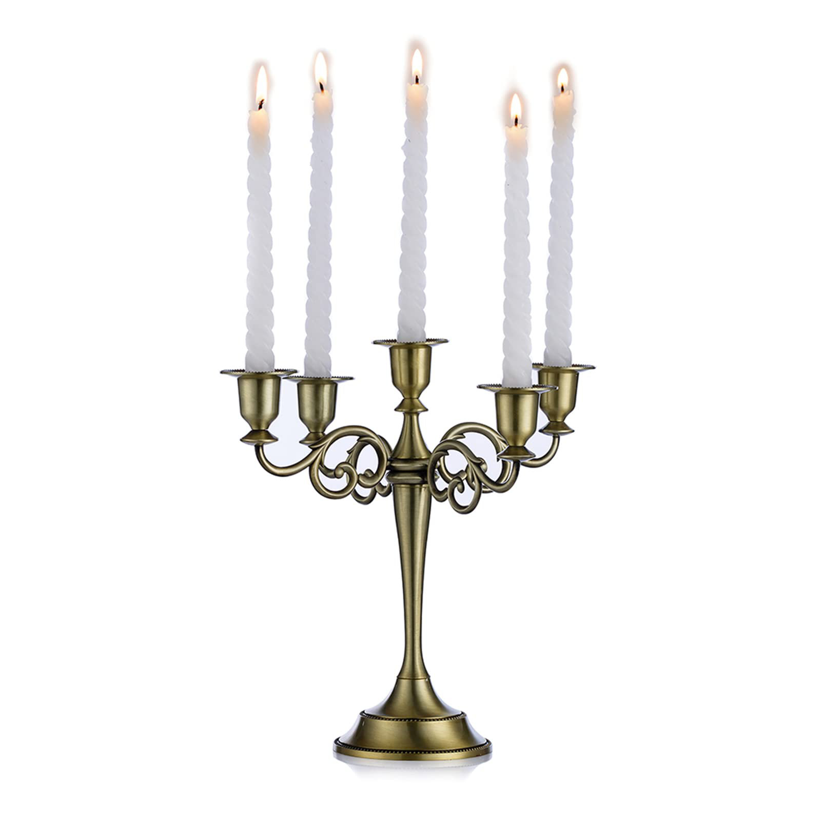 Alcott Hill Candelabra Candlestick Holder For Taper Candles For Wedding Event Candle Centerpiece ...