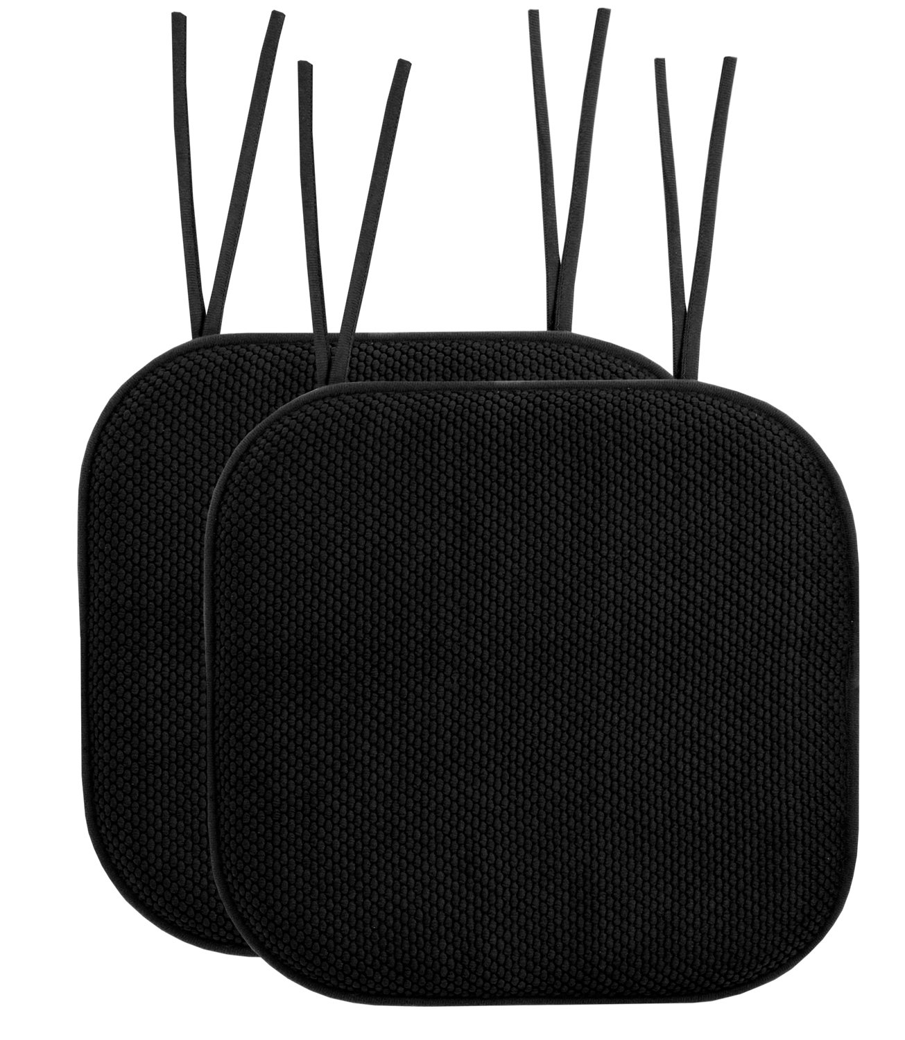 Gracie Oaks Honeycomb Memory Foam Non-Slip 16" x 16" Chair Cushion Pad ...