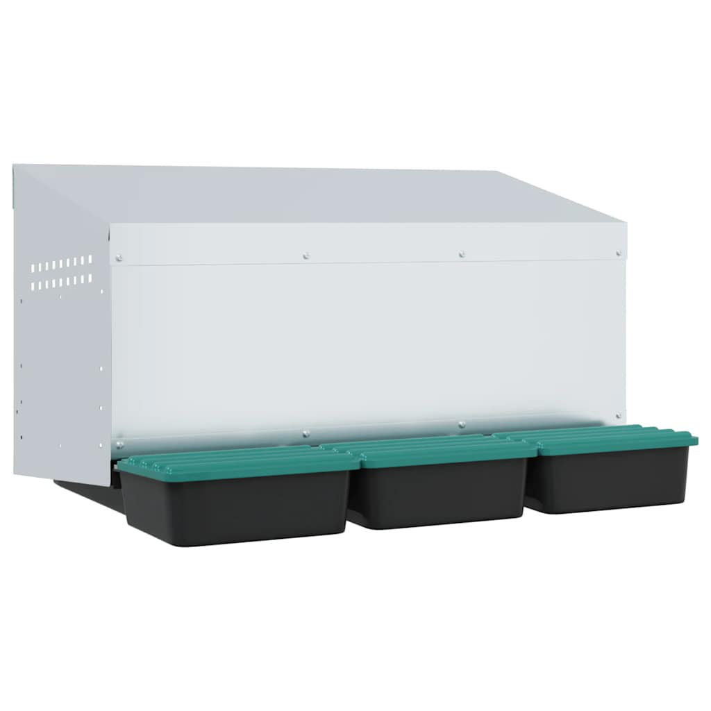 Archie & Oscar Chicken Nesting Box 3 Compartments Wall-Mounted ...