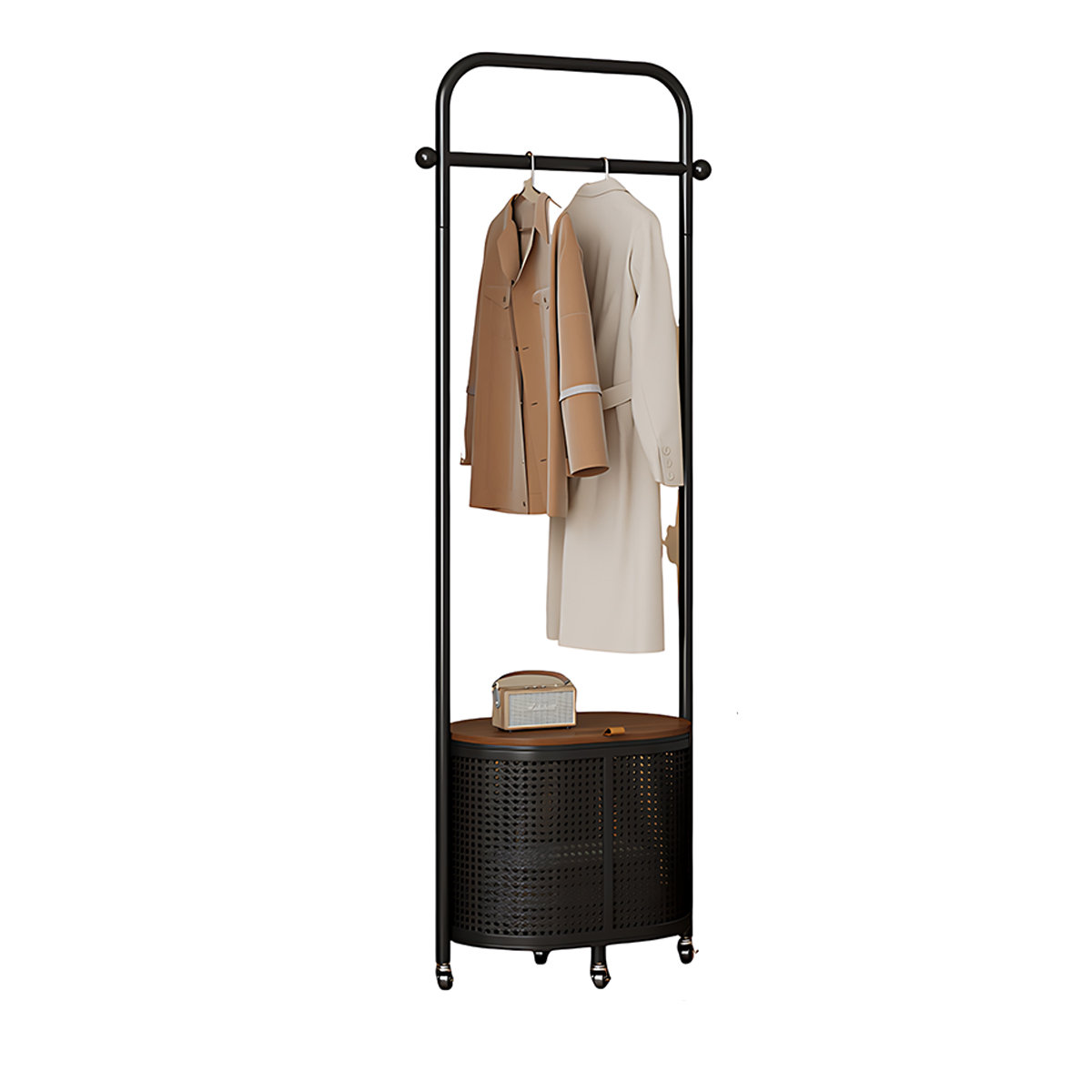 VICABY Movable creative floor-standing coat rack | Wayfair