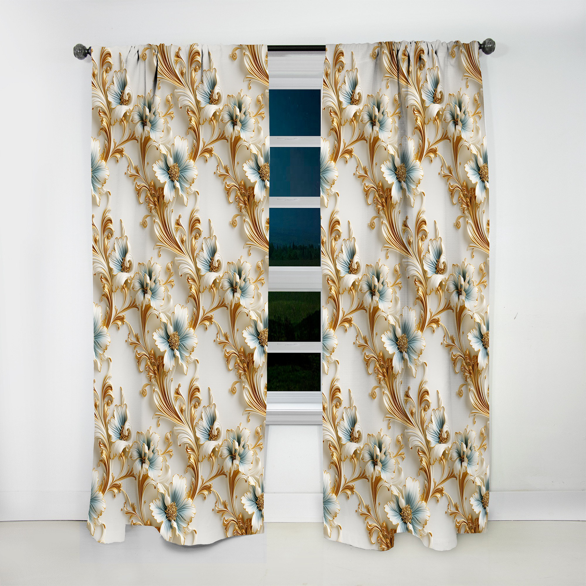 Design Art Vintage Ornamental Corners Victorian Pattern - Bohemian ...