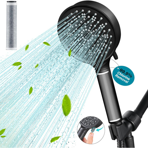 BY Family Filtered Handheld Shower Head With 2.0 Carbon Filter ...