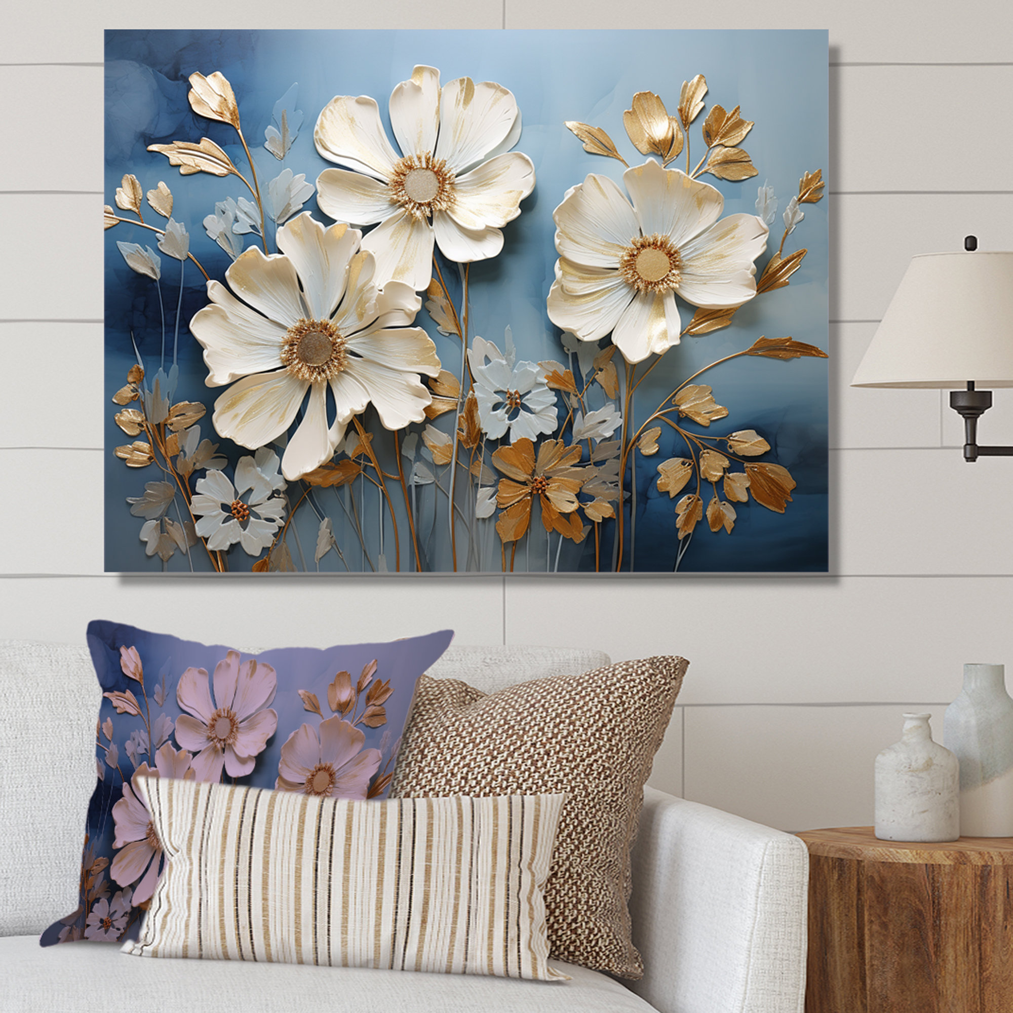 Winston Porter Seasonal Serenity Blooms In Minimalism III On Canvas ...