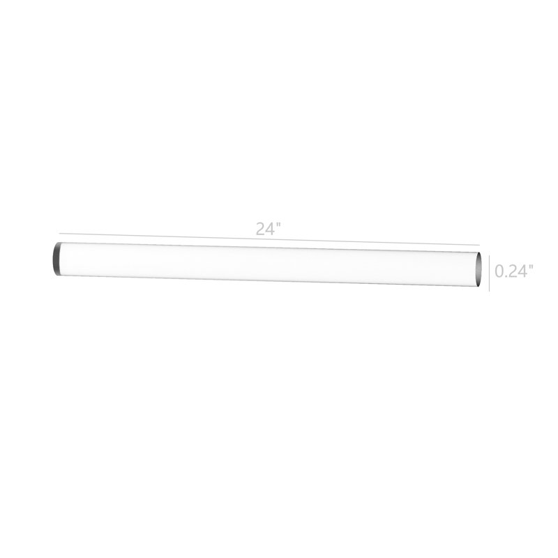 FixtureDisplays Acrylic 24" Ceiling Fan Downrod | Wayfair