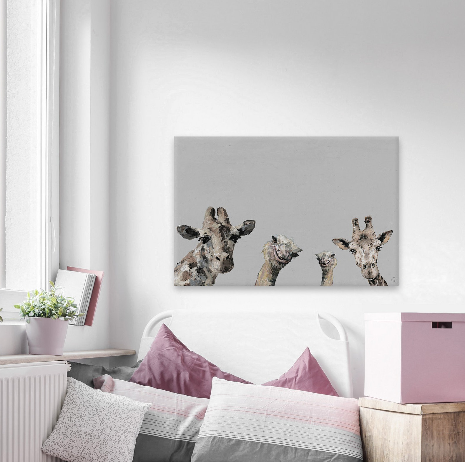 Isabelle & Max™ Goofy Duos - Print on Canvas | Wayfair