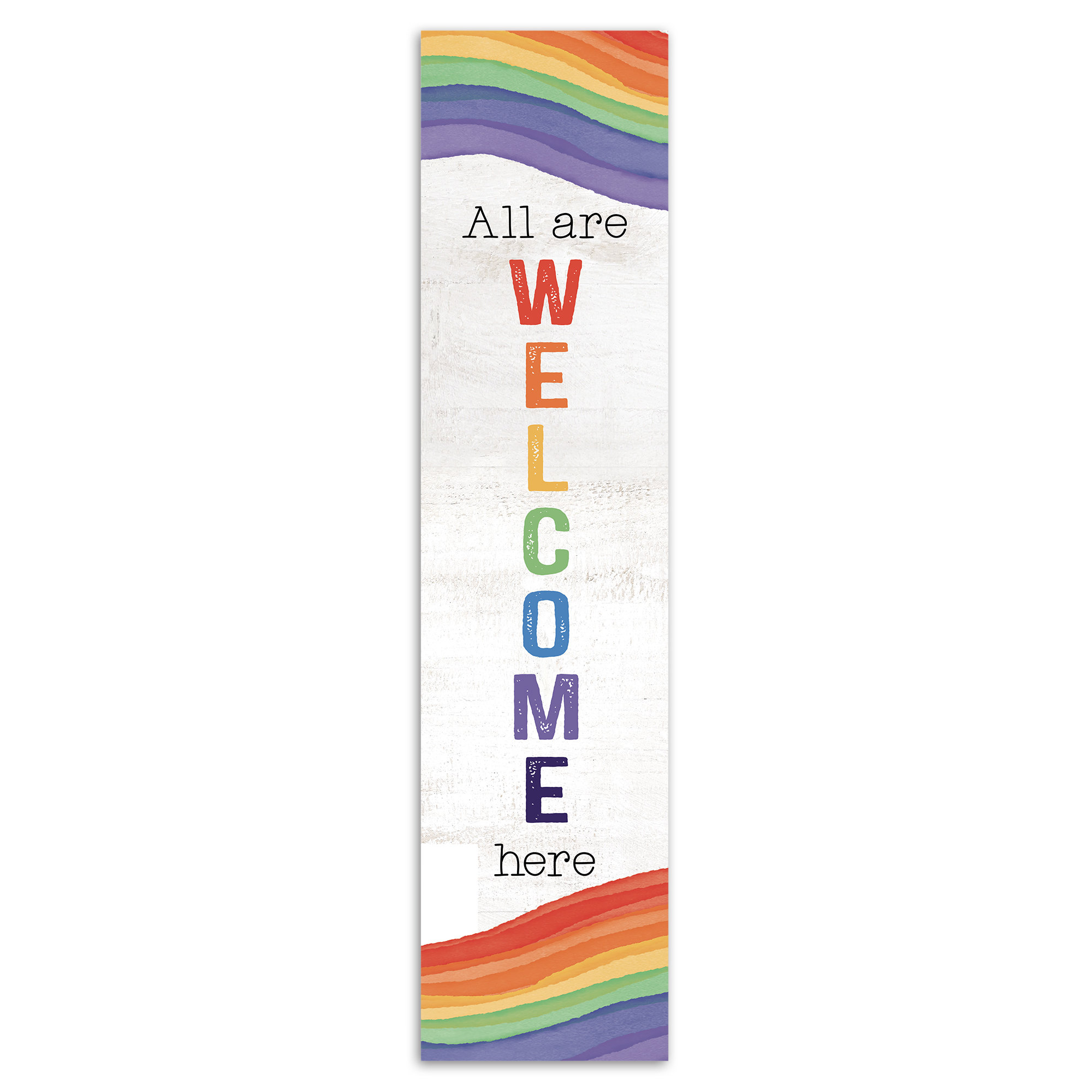 Gracie Oaks All Are Welcome Here Porch Leaner - Wayfair Canada
