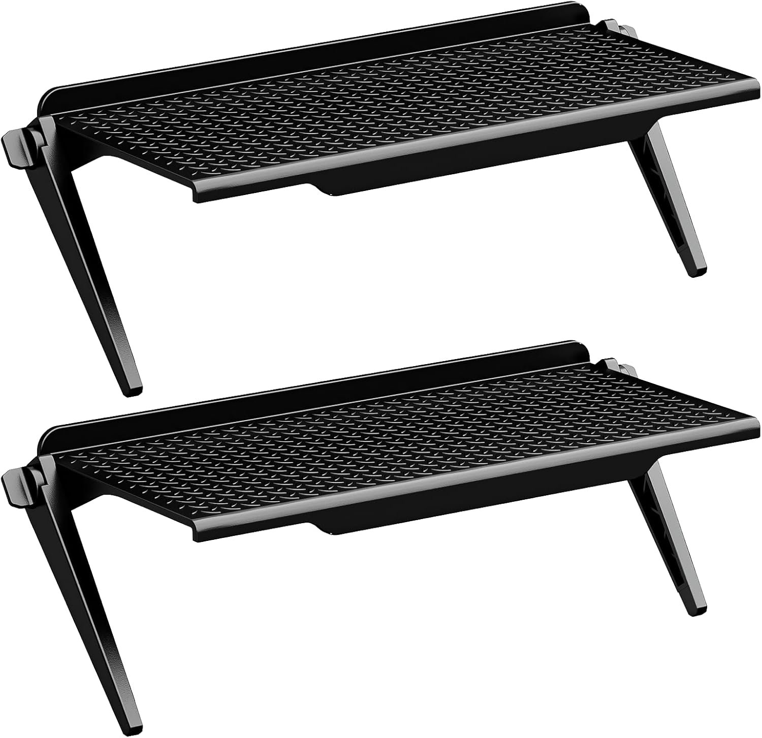 Artmeer 2-Pack Monitor Top Shelf: Adhesive-Mount, 13.2Lbs Capacity ...