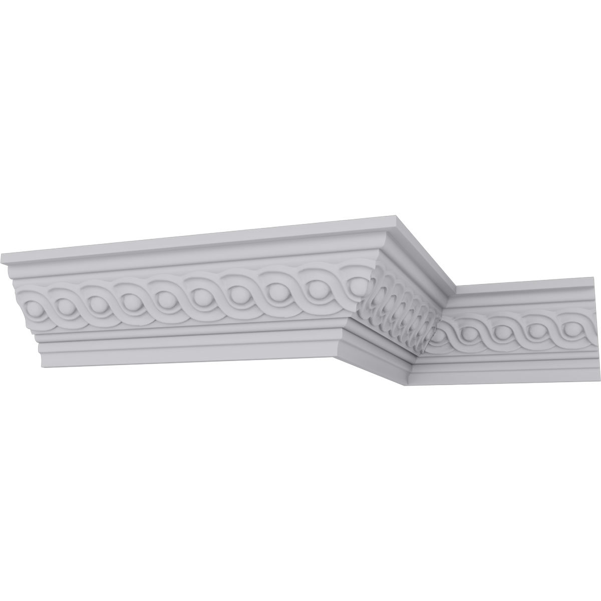 Ekena Millwork Foster Running Coin Crown Moulding | Wayfair