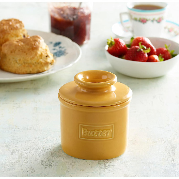 Butter Bell The Original Butter Bell® crock, Café Retro Collection ...